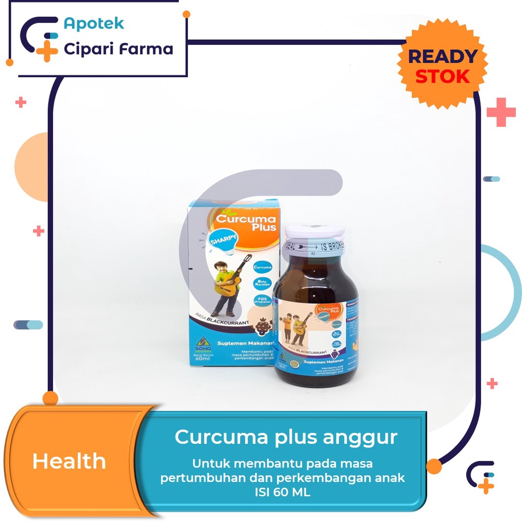 Jual Curcuma Plus Sharpy Suplemen Vitamin Daya Tahan Tubuh | Penambah ...