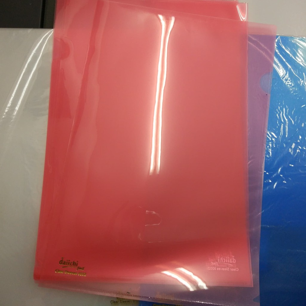 Jual Map L / Map Plastik / Folder plastik (Clear sleeve / clear folder ...