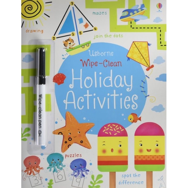 Jual Usborne Wipe and Clean | Shopee Indonesia