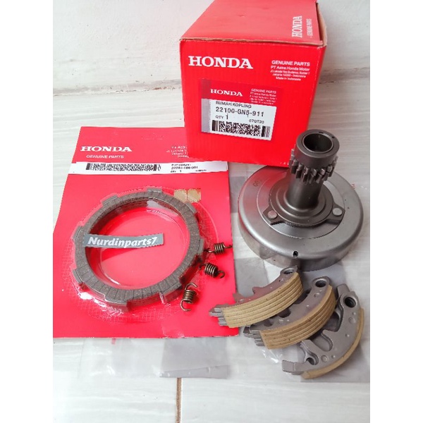 Jual Paket Lonceng GN5 Mangkok Ganda Kopling + Ganda + Kampas Kopling Honda Grand Astrea Prima ...