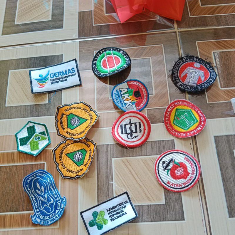 Jual bordil logo jahit nama bordir punggung | Shopee Indonesia