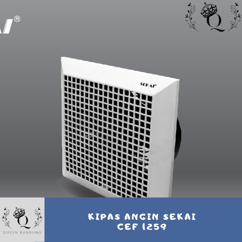Jual SEKAI Ceiling Exhaust Fan 12 Inch CEF-1295 Kipas Exhaust Plafon ...