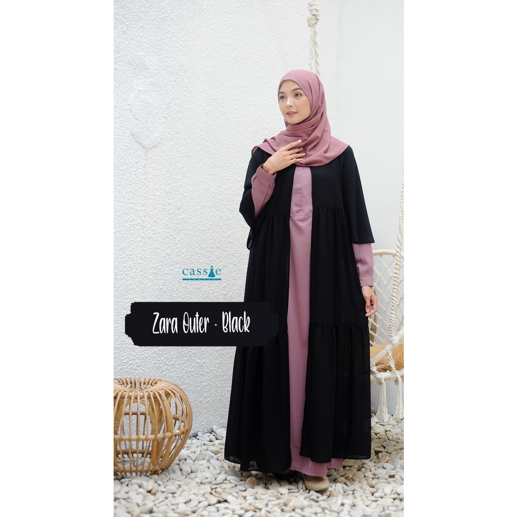 Jual Cassie Labels - Zara Outer | Ceruty Babydoll | Shopee Indonesia