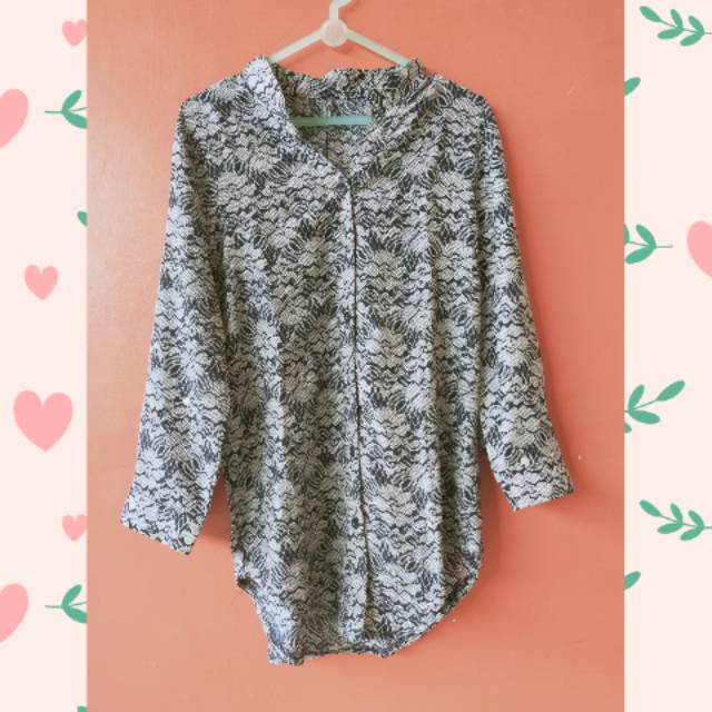 Jual Kemeja Bunga (Pre-Loved) | Shopee Indonesia
