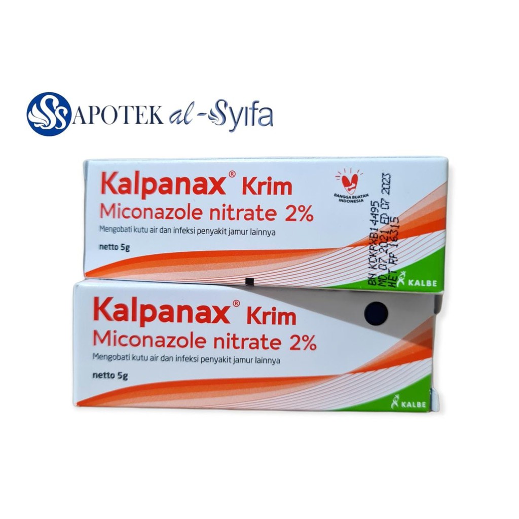 Jual Kalpanax Krim Obat Kulit/Panu/Kadas/Kurap/Kutu Air isi 5gr ...