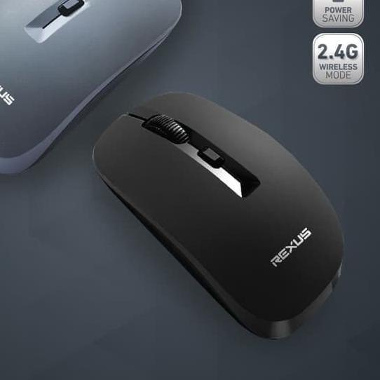 Jual Rexus Q20 Mouse Wireless Office Silent Click original mouse ...