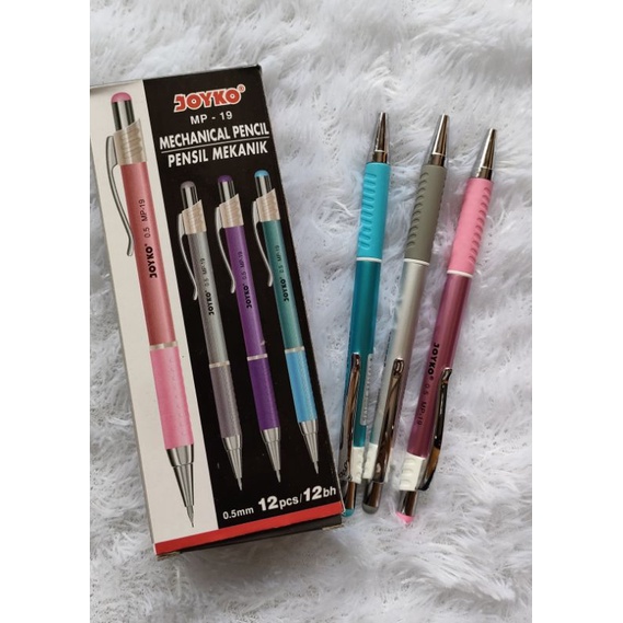 Jual Pensil Mekanik 0,5 MM 0,6 MM Merk Joyko | Shopee Indonesia
