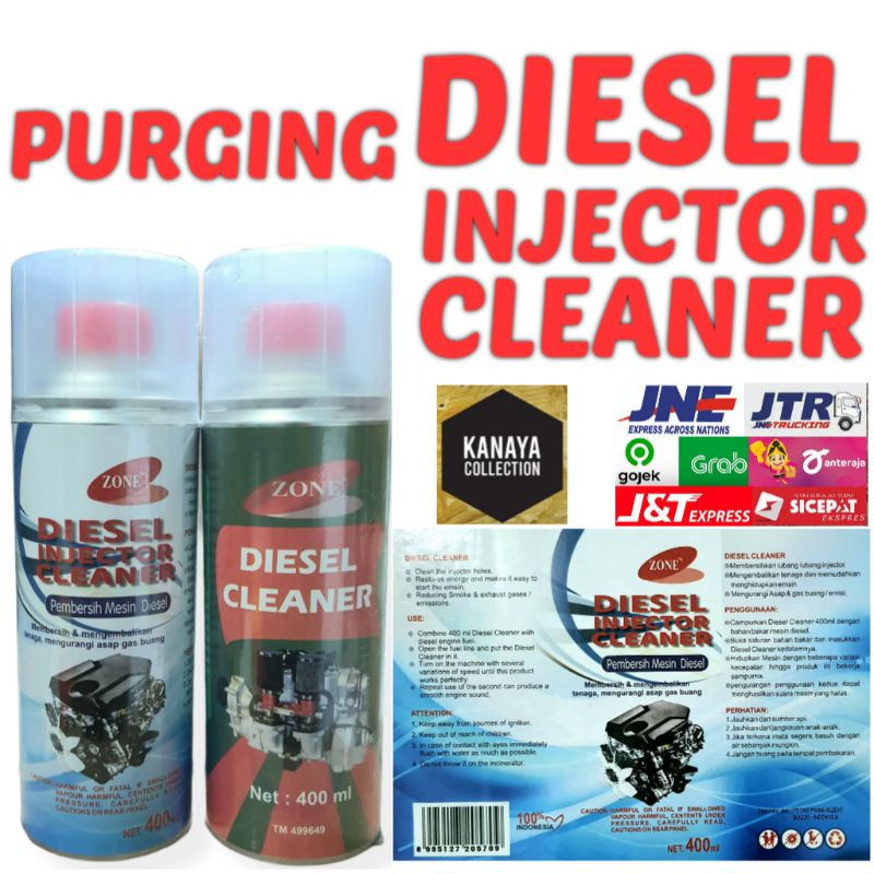 Jual Diesel Clener / Diesel Purge Cleaner Zone 400ml / Injector Cleaner ...