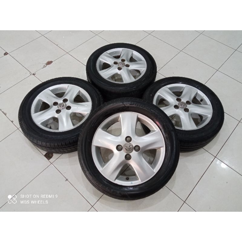 Jual Velg Standart VIOS R15 cocok ke mobil (Yaris, Jazz, Freed, Ayla ...