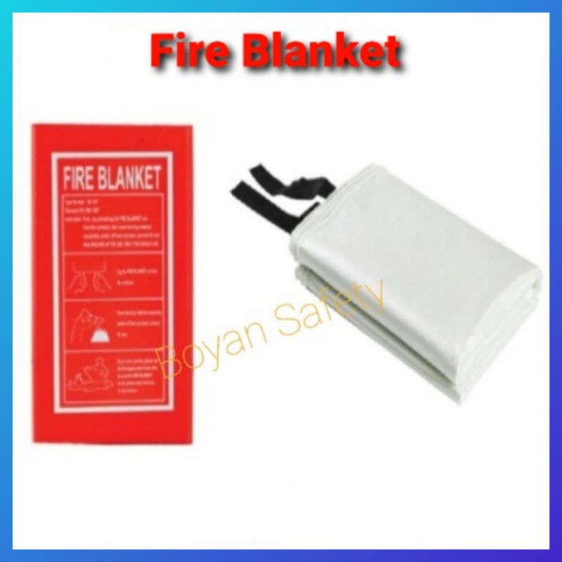 Jual FIRE BLANKET Pemadam Api Selimut Api Original | Shopee Indonesia