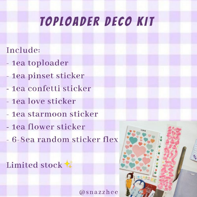 Jual TOPLOADER DECO KIT | Shopee Indonesia