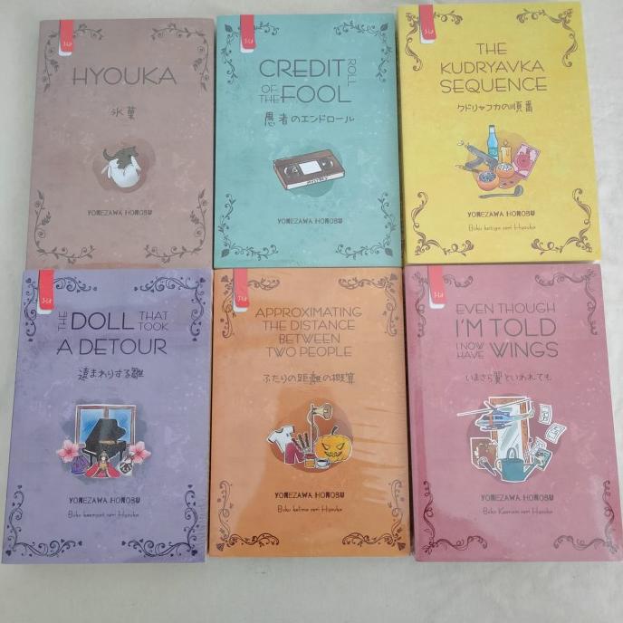 Jual Novel Hyouka (1 Set) | Shopee Indonesia