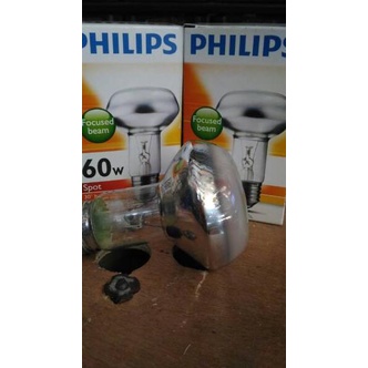 Jual [PRODUK NIVAA] Philips lampu spot NR63 25w,40w,60w lampu penghangat ayam goreng SBP ...