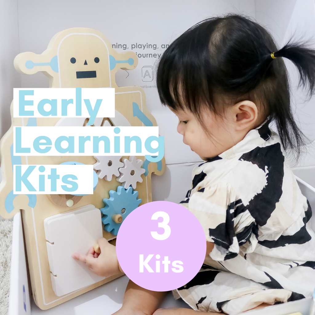 Jual Learning Time Mainan Edukasi Anak Early Learning Kits - 3 Kits ...