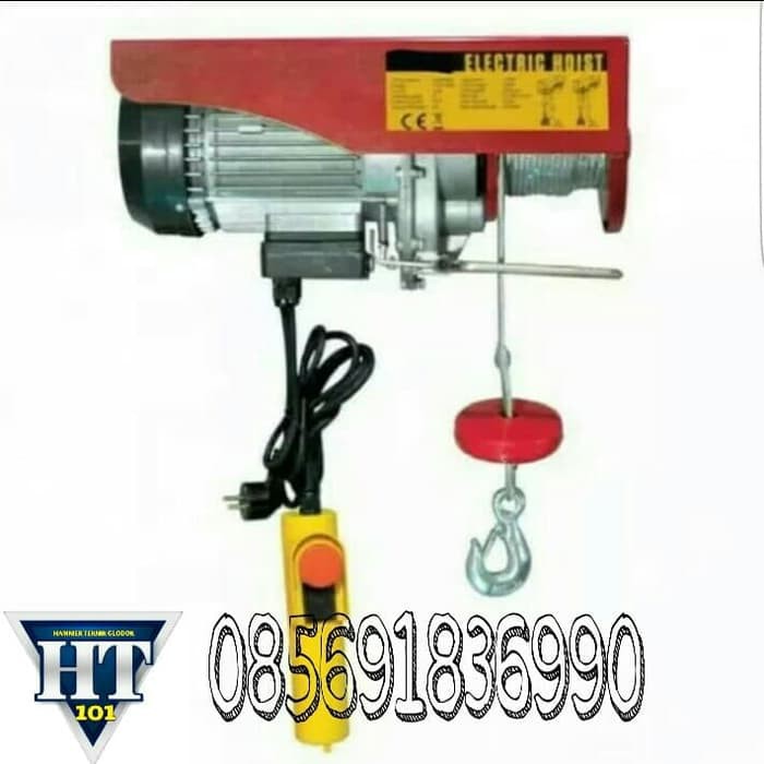 Jual ELECTRIC HOIST 800 KG x 12 m - Alat Angkut Electric hoist merk ...