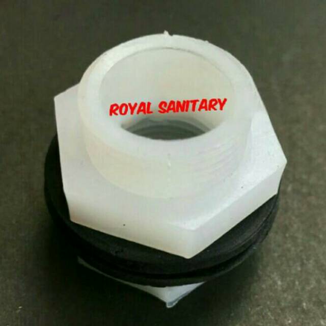 Jual Fitting Socket Toren Ukuran 1/2" Tangki Air Tandon Torn/Vault Ring ...