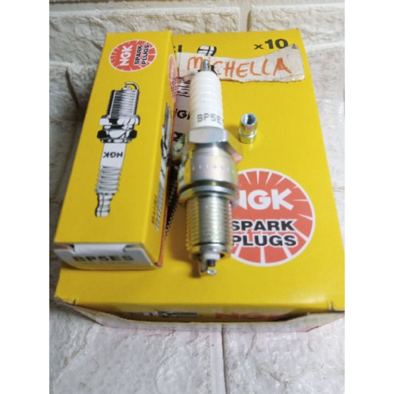 Jual busi ngk BP5ES ninja 250,Vespa pala putih | Shopee Indonesia