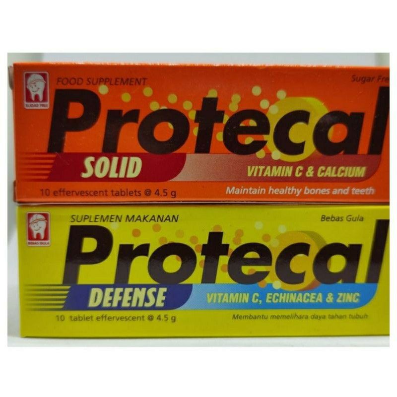 Jual Protecal Vitamin Solid & Defense | Shopee Indonesia