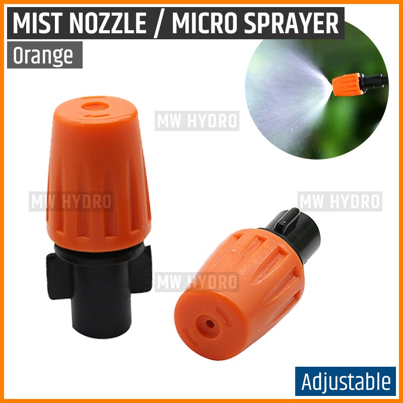 Jual Fogger Head / Mist Nozzle for Misting / Pengkabutan - Orange ...