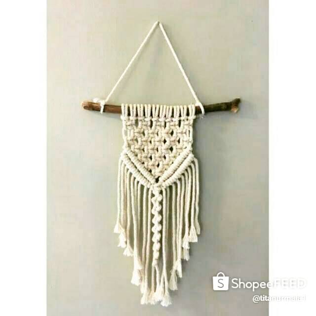 Jual Hiasan dinding Macrame 20cm | Shopee Indonesia