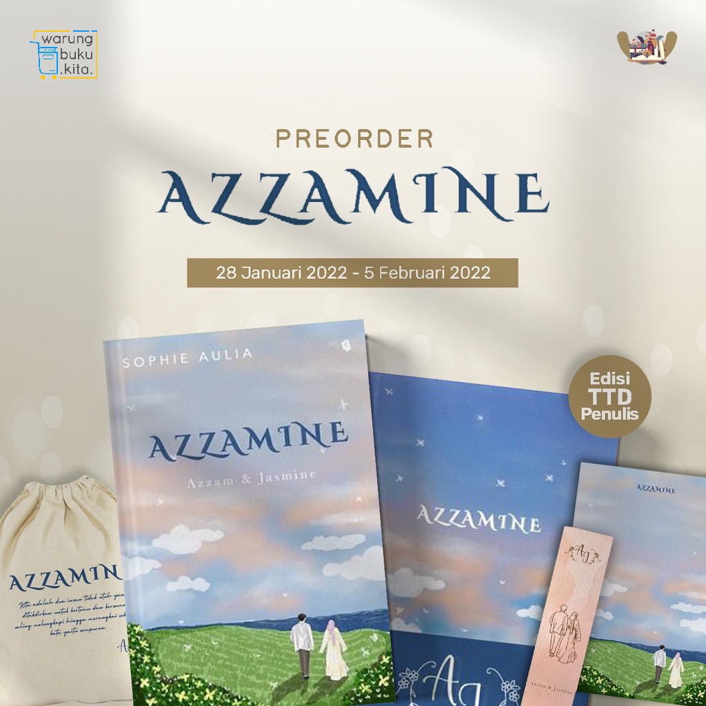 Jual NOVEL AZZAMINE by SOPHIE AULIA (Paket Kita Bersama) | Shopee Indonesia