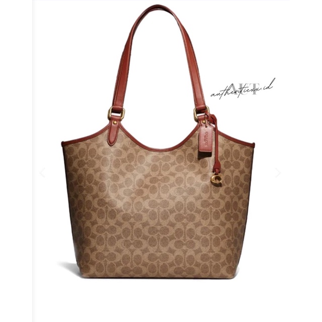 Jual COACH DAY TOTE IN SIGNATURE | Shopee Indonesia