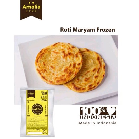 Jual Roti Maryam Amalia Food Roti Cane Roti Canai Frozen Isi 10 Pcs