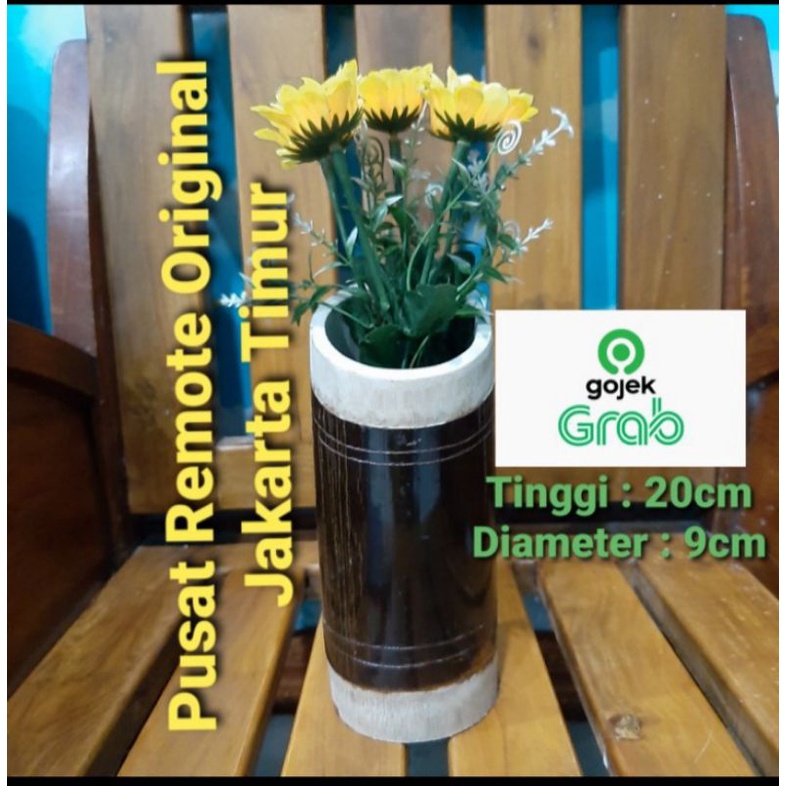Jual POT TANAMAN HIAS VAS MEJA BUNGA BAMBU WULUNG | Shopee Indonesia