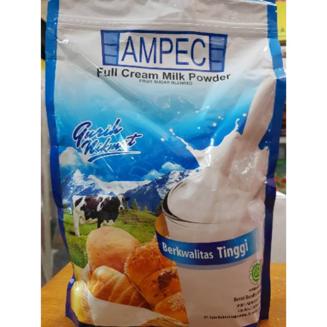 Jual Ampec full cream milk powder susu bubuk 800gr | Shopee Indonesia