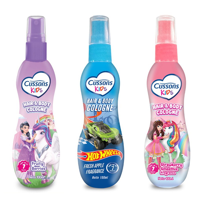 Jual Cussons Kids Hair & Body Cologne - Parfum Anak 100ml | Shopee ...
