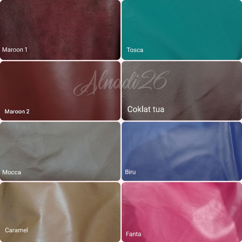 Jual Kain Oscar Kulit Sintetis Meteran Kain Sofa Mebel(0,5 meter ...