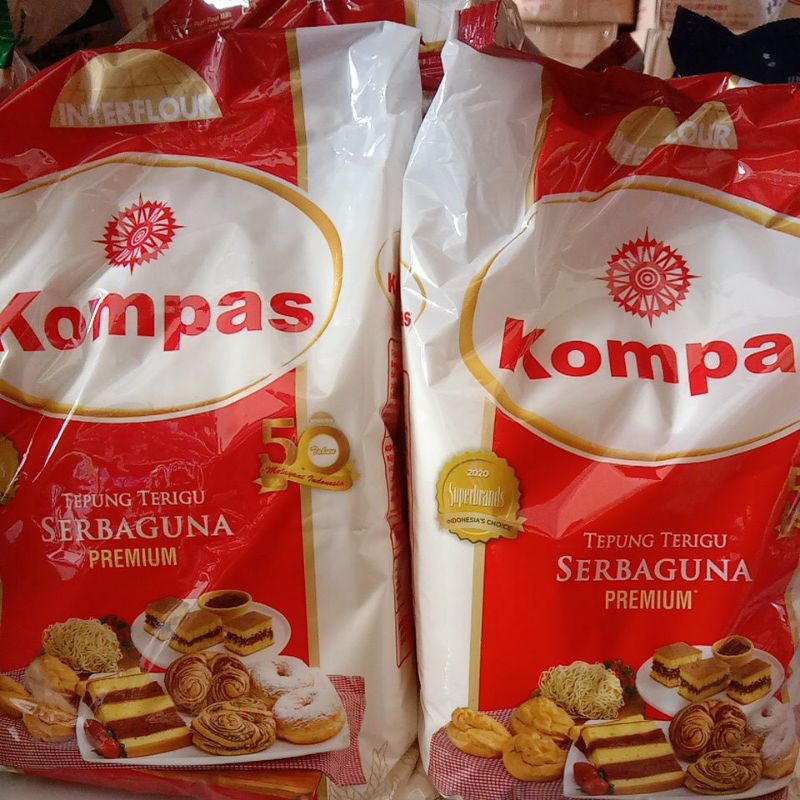 Jual Tepung Kompas Premium 1kg | Shopee Indonesia