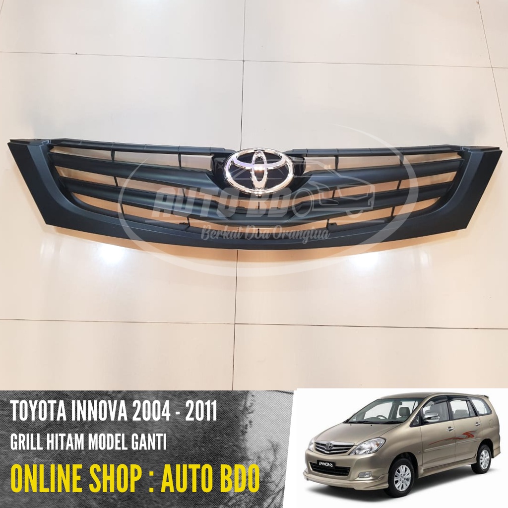 Jual Grille Grill Innova 2004-2011 Model Alphard HITAM | Shopee Indonesia