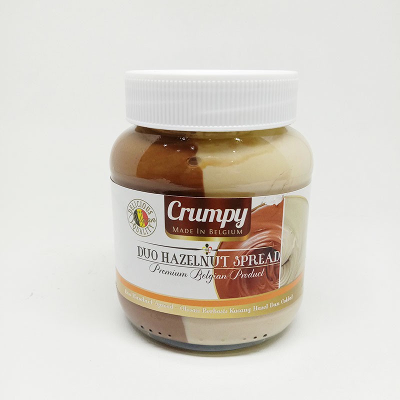 Jual CRUMPY DUO HAZELNUT SPREAD 400 G | Shopee Indonesia