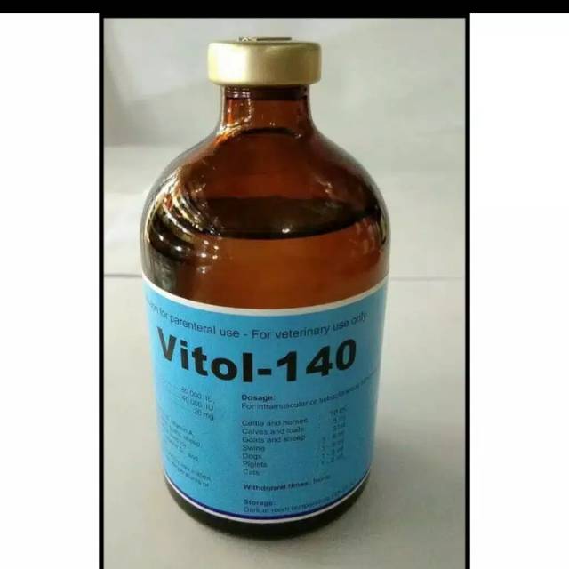 Jual VITOL 140 ( VITAMIN AD3E MEMPERBAIKI PERFORMA DAN PRODUKTIVITAS ...