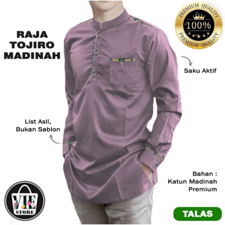Jual Kemeja Pria Santai RAJA TOJIRO MADINAH/Baju Atasan Pria Lengan ... Jual Kemeja Pria Santai RAJA TOJIRO MADINAH/Baju Atasan Pria Lengan ...