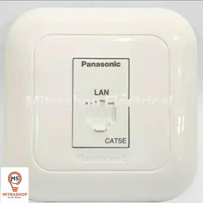 Jual Konektor | Socket Outlet Data Lan Cat5E / Cat 6 Rj45 Wej2488 Ib ...