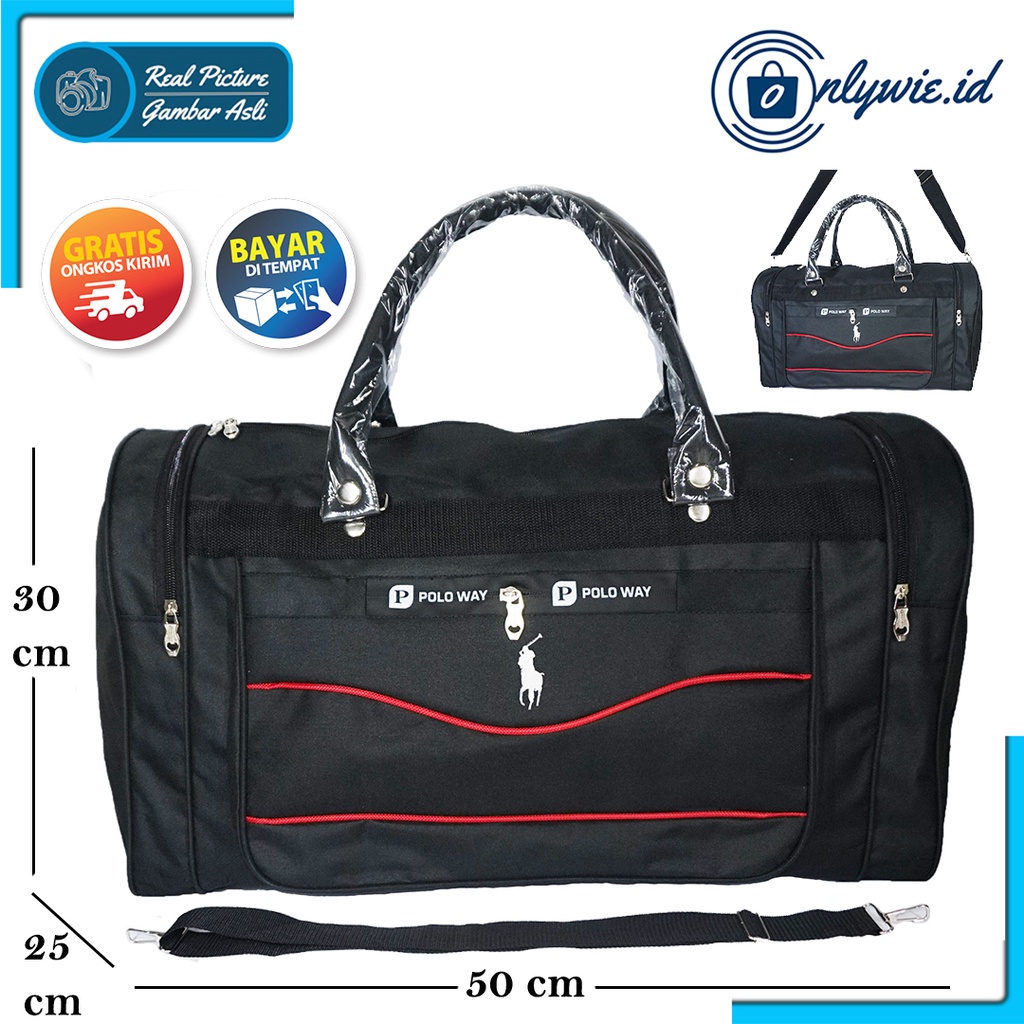 Jual PPO015 TAS TRAVEL BESAR TREVEL BAG JUMBO TAS PAKAIAN JINJING TAS ...
