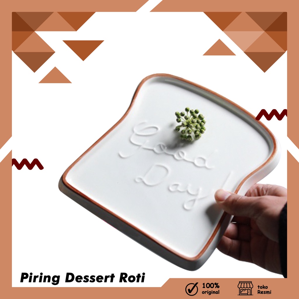 Jual Piring Motif Roti / Gift Set Box Piring Keramik Import Termurah ...