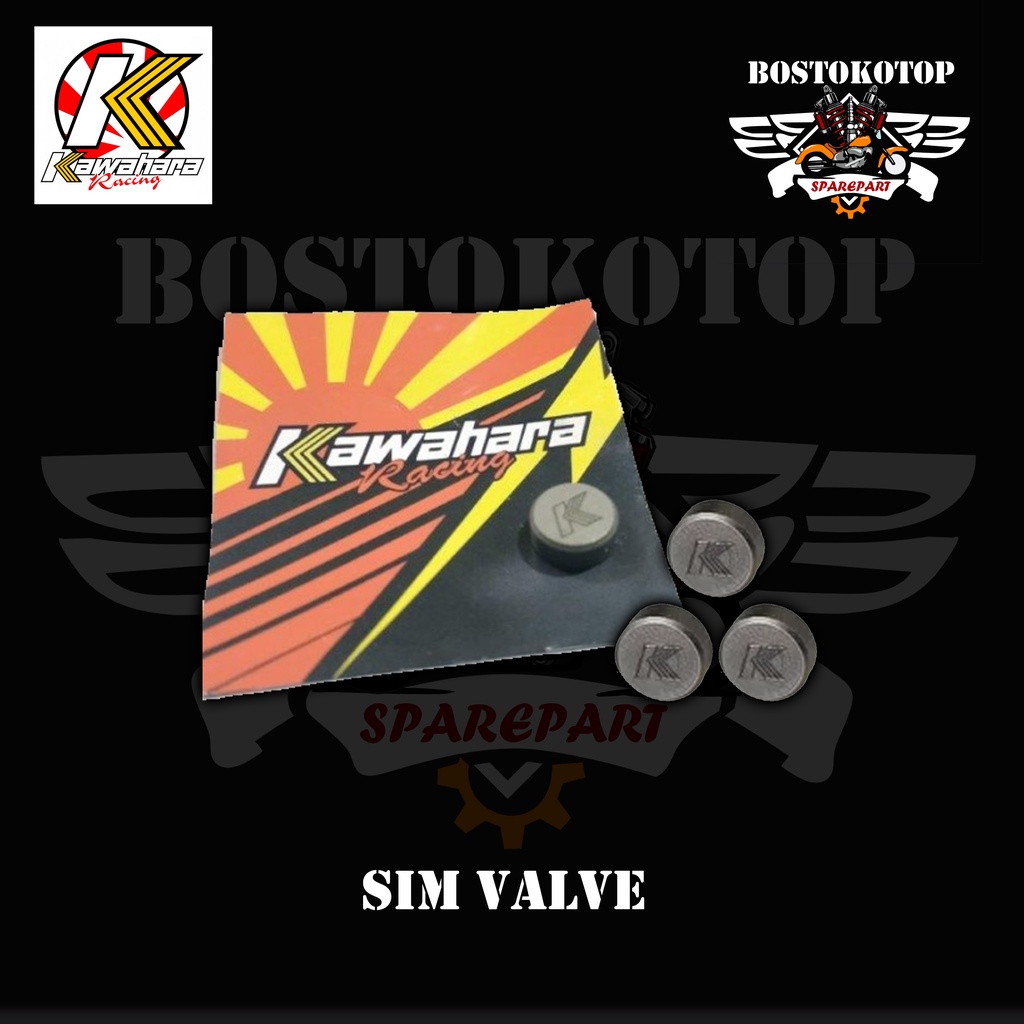 Jual Kawahara Shim Sim Valve Topi Klep Batang 4.5mm 5mm 5.5mm Original ...