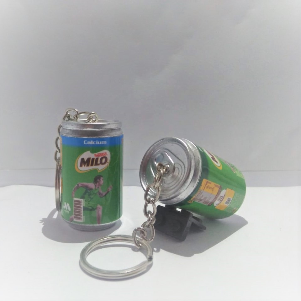 Jual SOUVENIR GANTUNGAN KUNCI MINIATUR KEMASAN MINUMANKALENG SERI SUSU ...