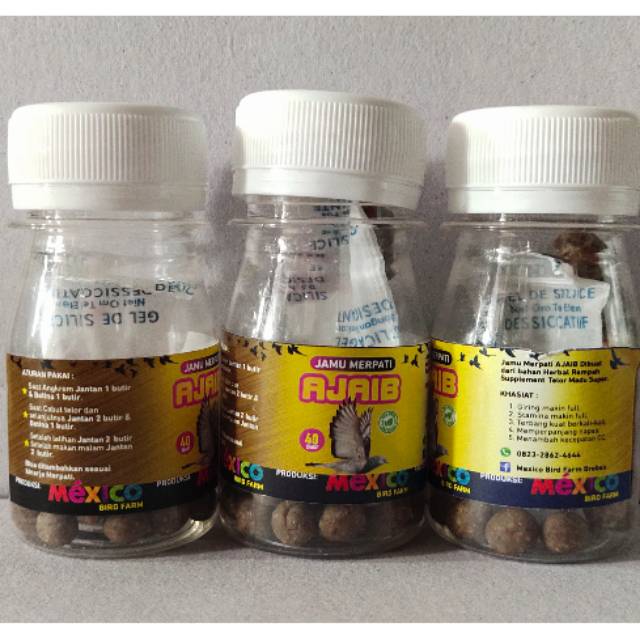 Jual jamu merpati jamu ajaib jamu merpati isi 40 butir | Shopee Indonesia