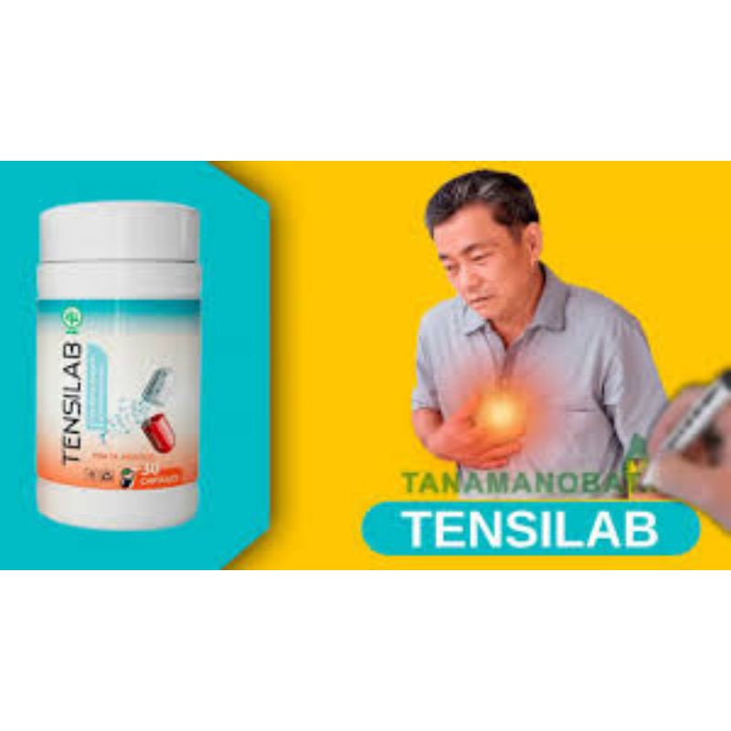 Jual ORIGINAL TENSILAB Obat Tekanan Darah Tinggi Obat Hipertensi Struk ...