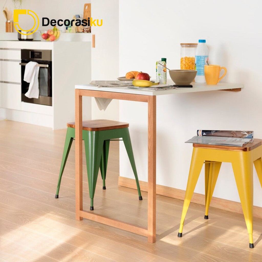 Jual DC - Meja lipat dinding FOLD SLIM 90cm - Meja makan portable ...