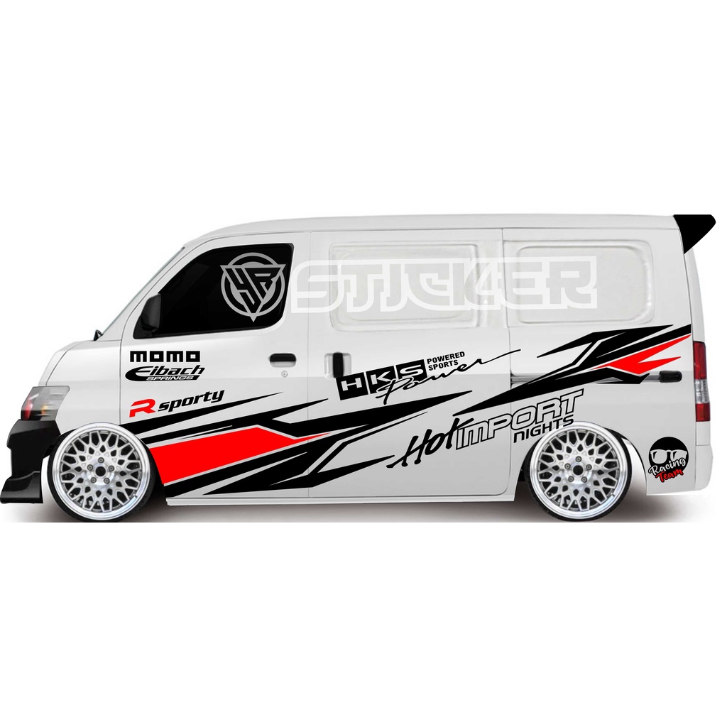 Jual cutting sticker mobil grand max blindvan grandmax minibus avp ...