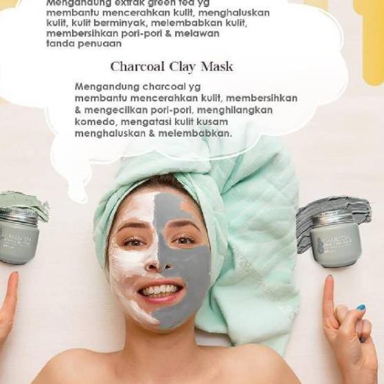 Jual Official Shop CLAY MASK MS GLOW/GREEN TEA CLAY MASK MS GLOW ...