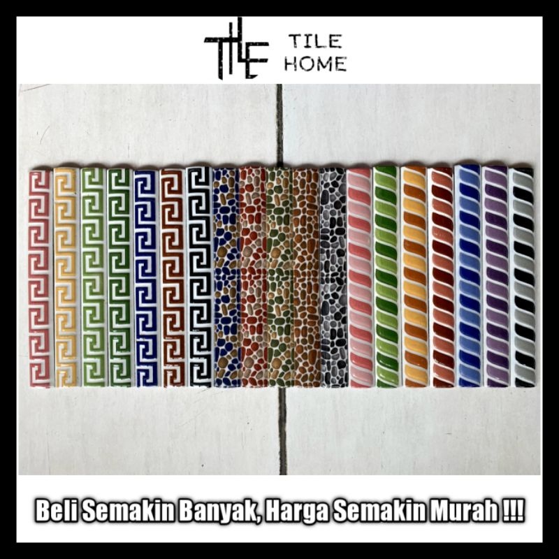 Jual Bon - Bon / Kuku Macan / List Keramik Versace, Batu, Ulir 2 warna 20 cm import | Shopee ...