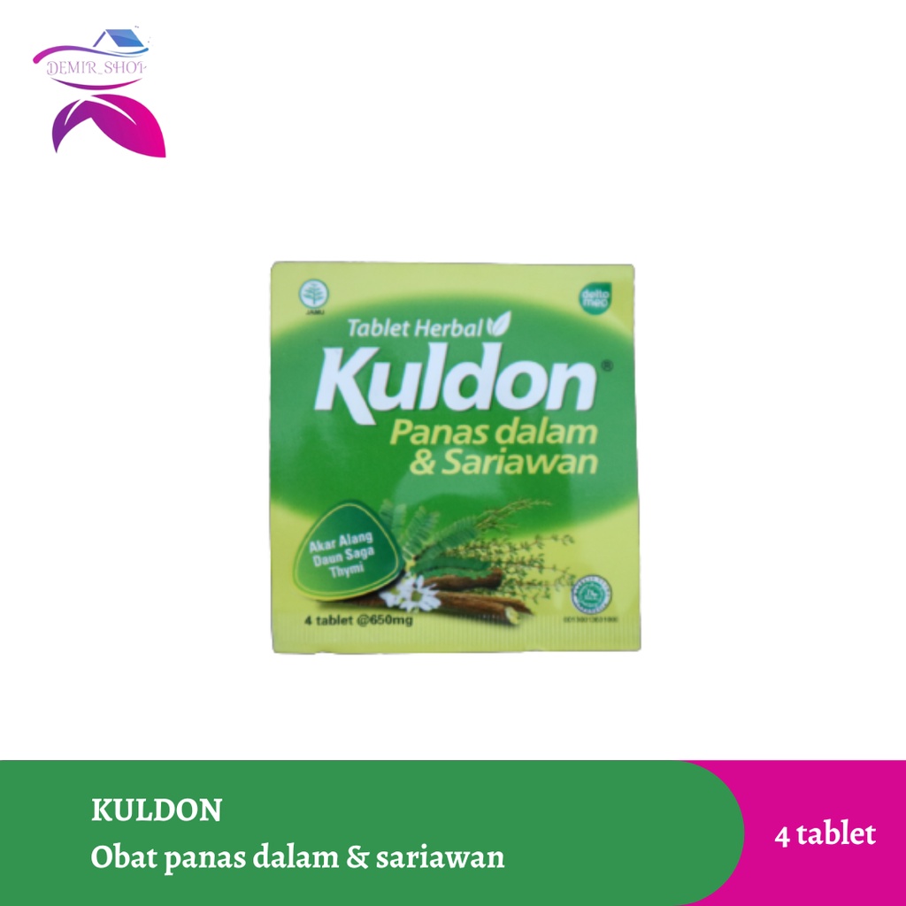 Jual Kuldon Sariawan Obat Panas Dalam & Obat Sariawan - Strip | Shopee ...