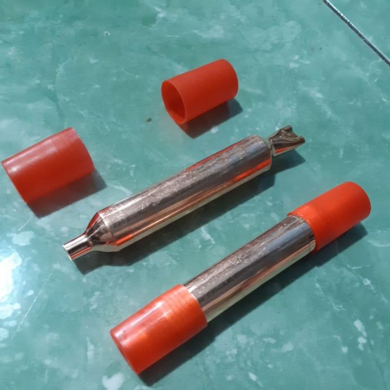 Jual filter dryer ada isi 1 x 2 panjang 12 cm body 3/4 inch | Shopee ...