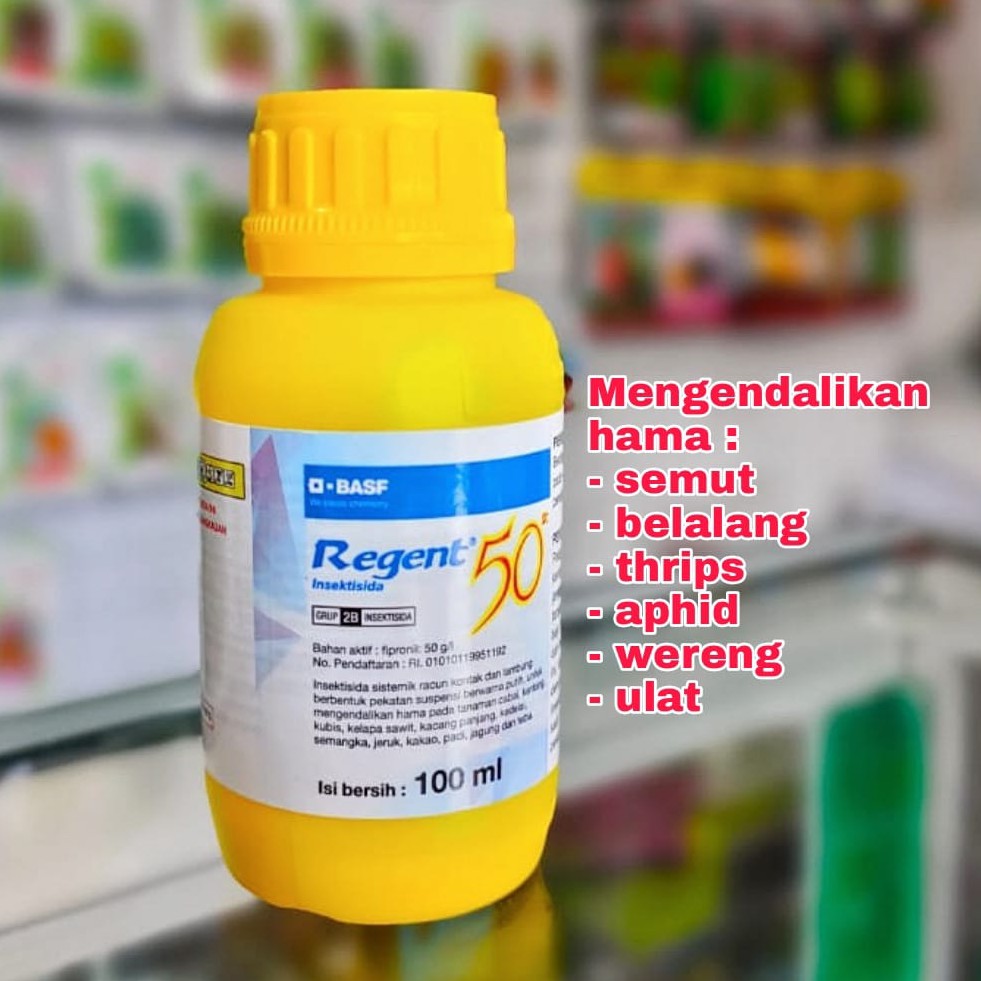 Jual O BASF - insektisida REGENT 50 SC isi 100 ml - obat hama thrips ...